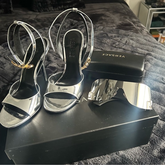 Versace | Shoes | Womens Authentic Versace Sandal And Glasses Shoes Are ...